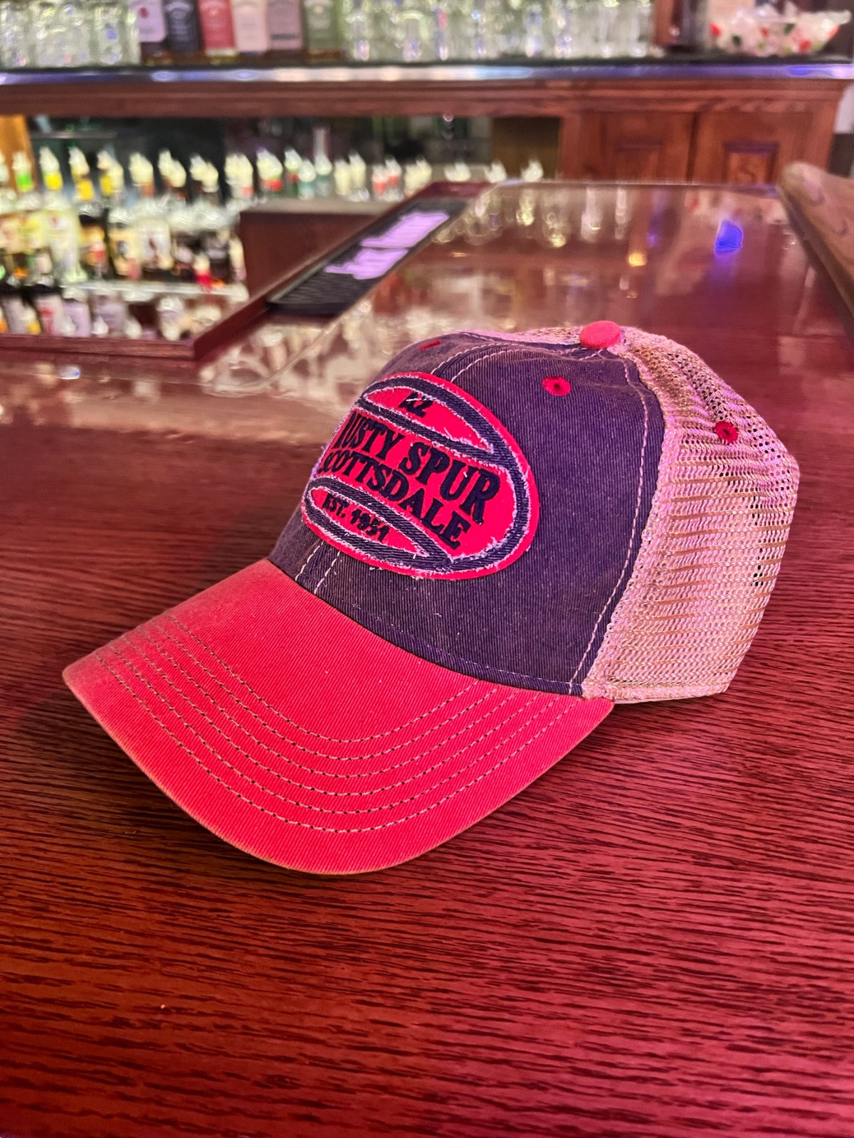 Rusty Spur Saloon Patch Hat | Rusty Spur Saloon