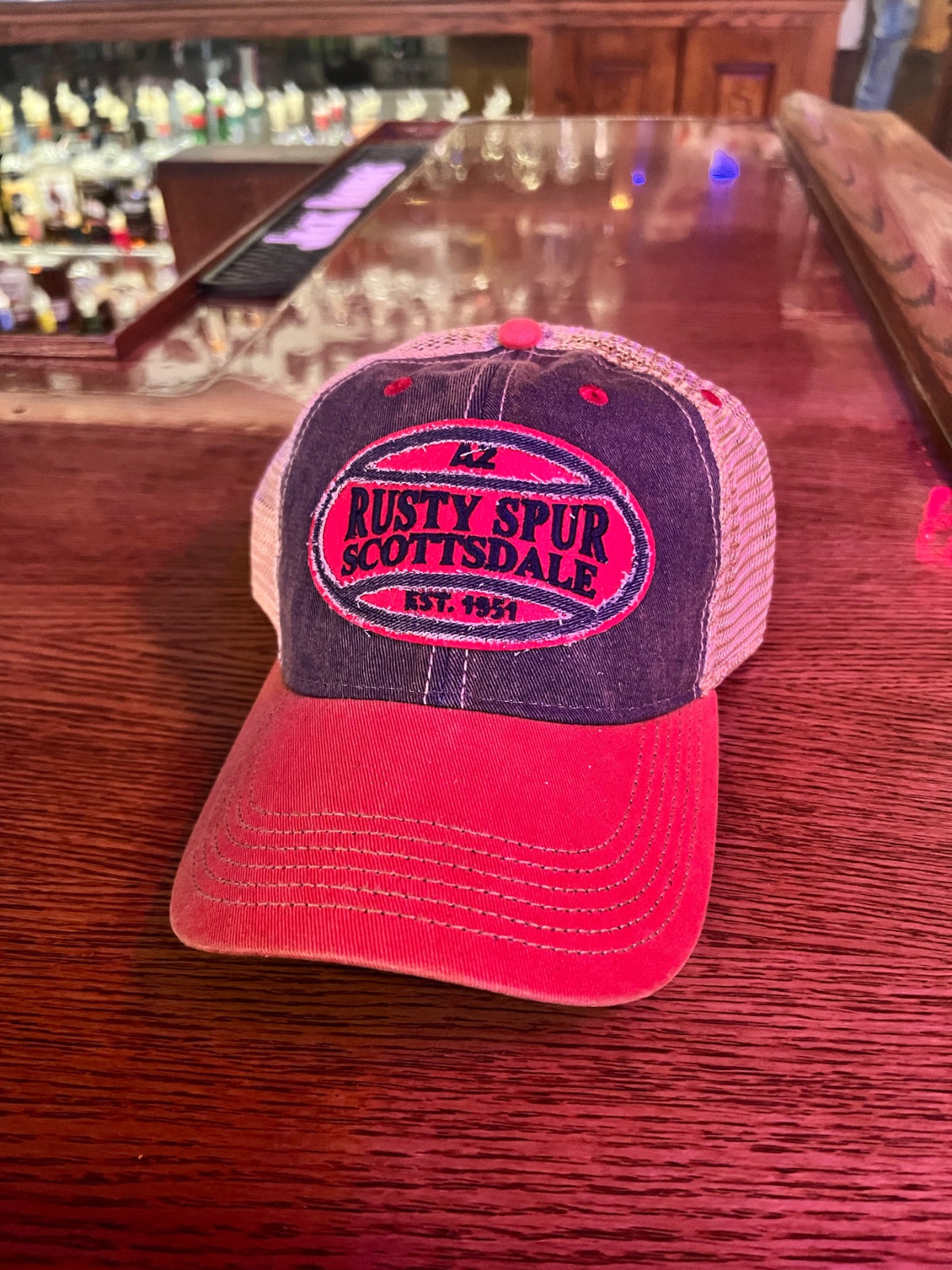 Rusty Spur Saloon Patch Hat | Rusty Spur Saloon